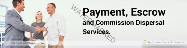Paymaster, Escrow and Commission Dispersal Services - The Hanson Group ...